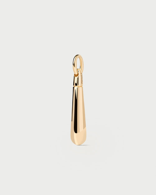 Stackable drop pendant to customize necklace or hoops | Large Drop ...